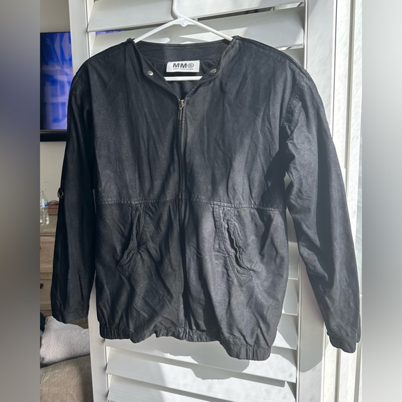 MM6 Maison Martin Margiela | Jackets & Coats | Mm6 Pelle Caprina Goat ...